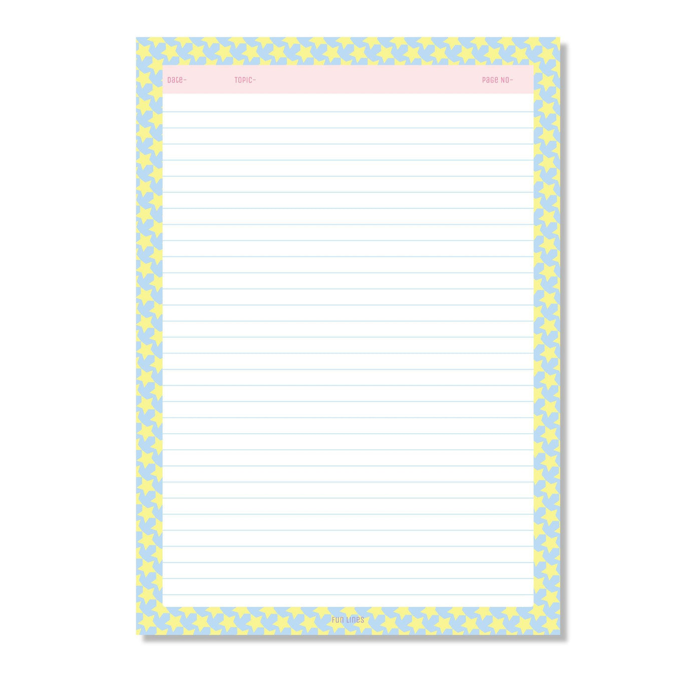 Designer A4 Project Papers For Students – Fun Lines