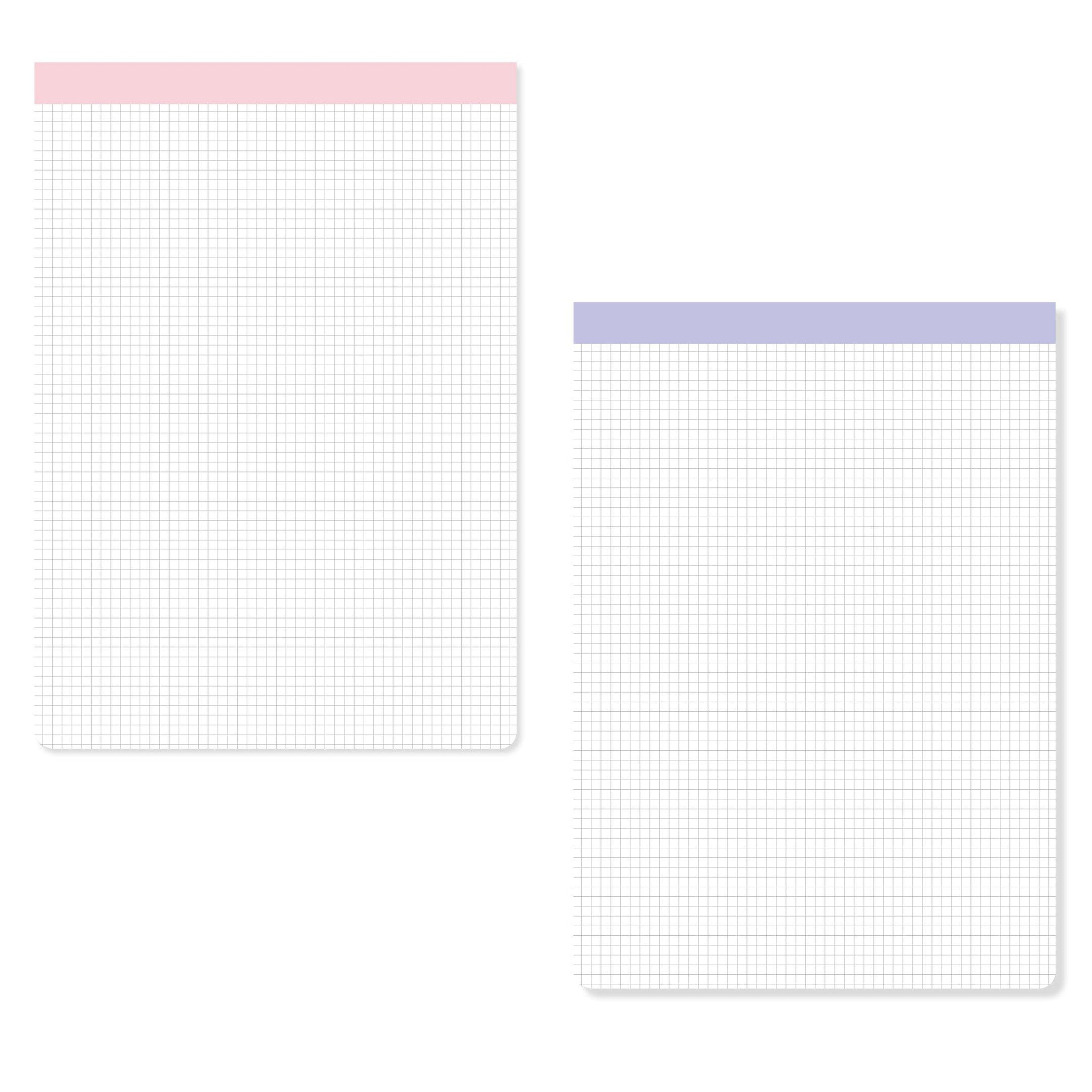 Quad Ruled Paper Pad - Perforated - 100 sheets - 200 pages – Fun Lines